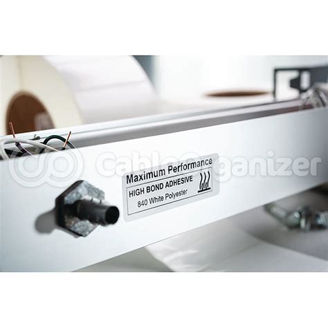 Hellermanntyton® Thermal Transfer Labels High Bond Adhesive Cableorganizer