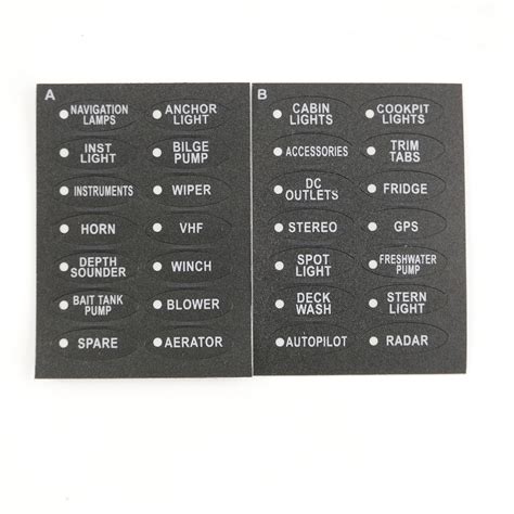 12v Switch Panel With Toggle Switch 5 Gang Power Socket Ip65 Rated Bluefusion