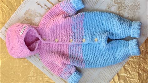Вяжем #Комбинезон из Alize Softy 3-6 мес. Часть 1. МК по вязанию ...