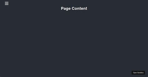 Reactrix Sidebar Codesandbox Reactrix Sidebar Codesandbox