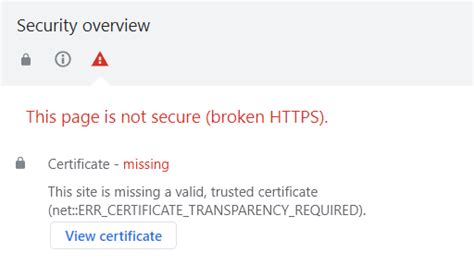 SSL Notifications In Chrome And Their Meaning SSL Certificates Namecheap