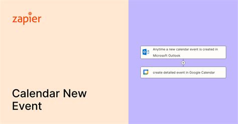 anytime a new calendar event is created in microsoft outlook create