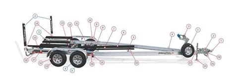 Boat Trailer Axle Parts Diagram And Components Guide