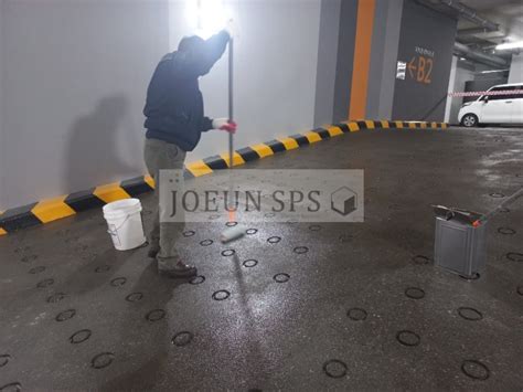 홈페이지 시공사진 대성베르힐 지하주차장 램프구간 공사현장