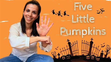 Five Little Pumpkins Fingerplay Rhyme Halloween And Autumn Rhyme