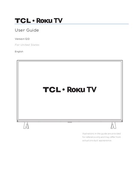 User Manual TCL S R English Pages