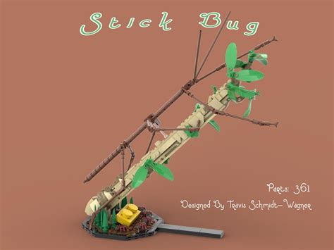 Lego Moc Stick Bug The Insect Collection Expansion By Camobricktape Rebrickable Build With
