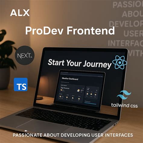‏alx Prodevfrontend Nextjs Reactnative Typescript Tailwindcss