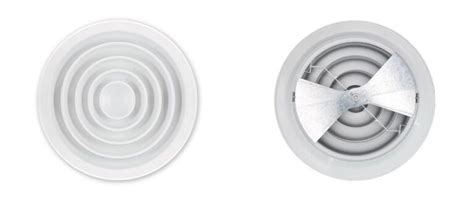 Enhancing Comfort With Round Ceiling Diffuser Featuring Adjustable
