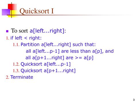 Quicksort Ppt Download