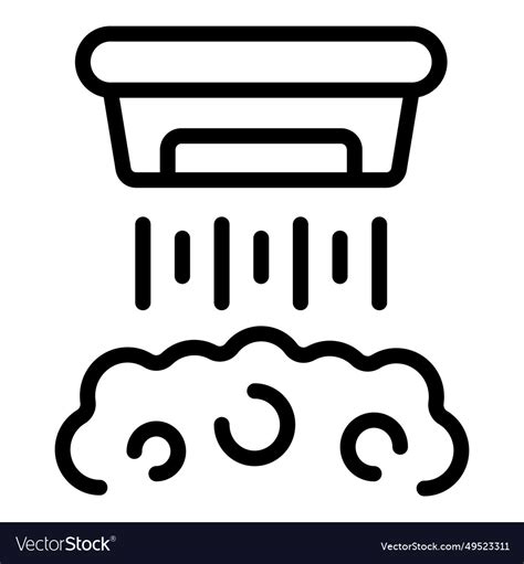 Smoke Gas Detector Icon Outline Safety Royalty Free Vector