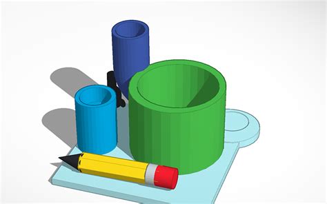 3d Design Art Holder Tinkercad