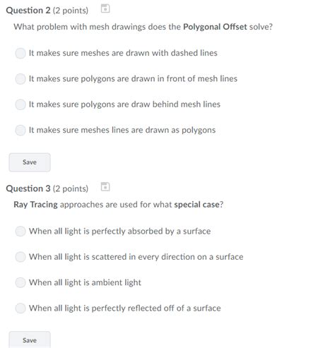 Solved Question Points What Problem With Mesh Drawings Chegg