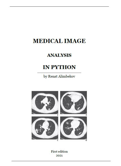 course medical image analysis in python alimbekov renat