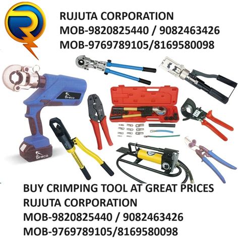 400 Sq Mm Hydraulic Crimping Tool Easy Usage Best No 1 India
