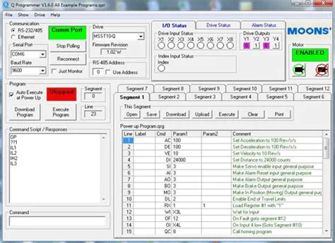 Q Programmer Software Download MOONS