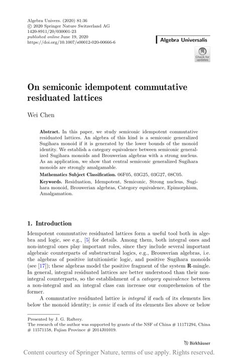 On Semiconic Idempotent Commutative Residuated Lattices