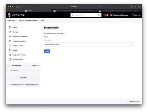 Jenkins Pipeline Setup For Backup Version Compare Sap Community