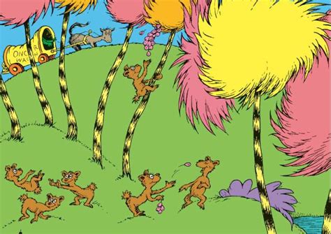 How To Draw The Bear From Lorax