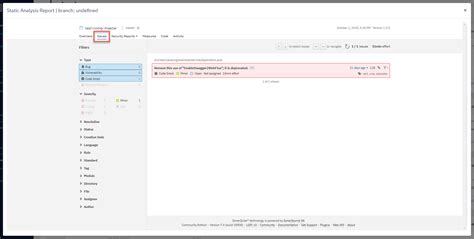 Static Analysis Codenow Documentation