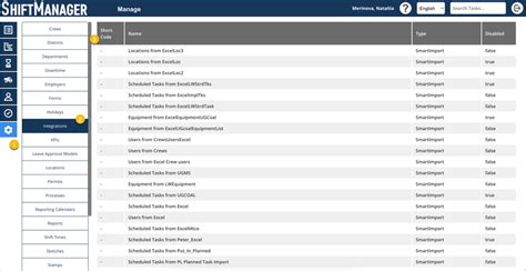 How Do I Use The Edit Integration Screen In Shiftmanager