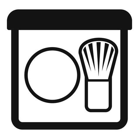 Premium Vector Rouge With Brush Icon Simple Illustration Of Rouge