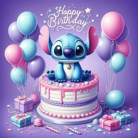 Pin By Lina Lopez On Stitch Happy Birthday Wallpaper Happy Birthday