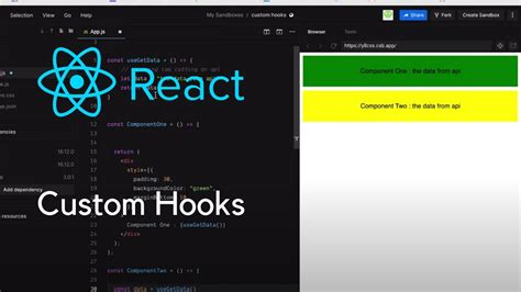React Js Custom Hooks Youtube