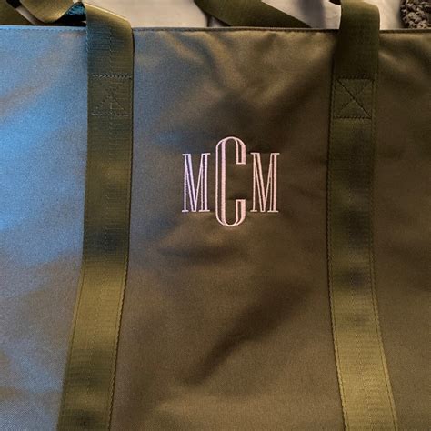 Personalized Motion Tote Full Zip Embroidered Tote Bag Custom T