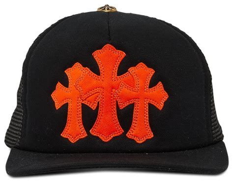 Buy Chrome Hearts St Barths Exclusive Cemetery Cross Trucker Hat