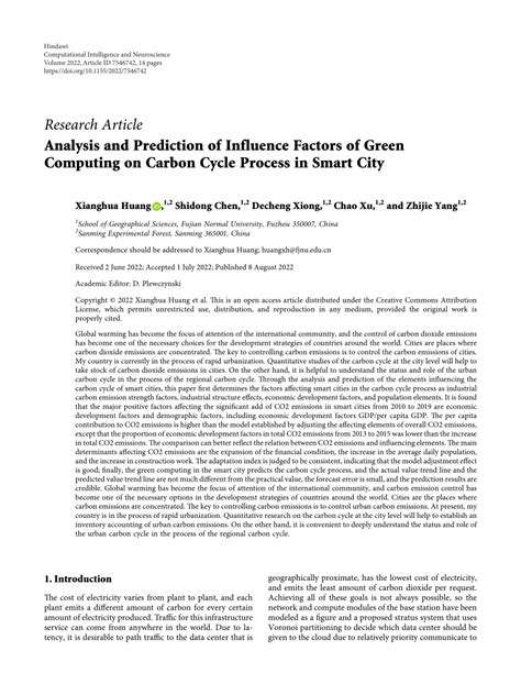 Pdf Analysis And Prediction Of Influence Factors Of Green Computing