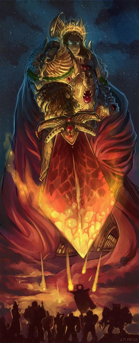 All Glory To The God Emperor Of Mankindwarhammer Space Marine 40k