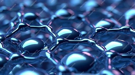 Premium Ai Image Abstract Molecular Structures Unveiled Exploring Scientific Essence 3d Dna