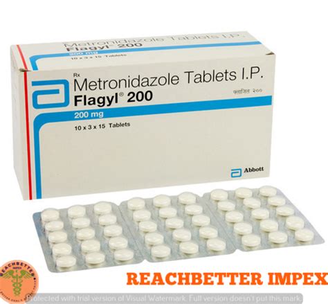 Metronidazole Tablets Ip At ₹ 35stripe Metronidazole Tablet In