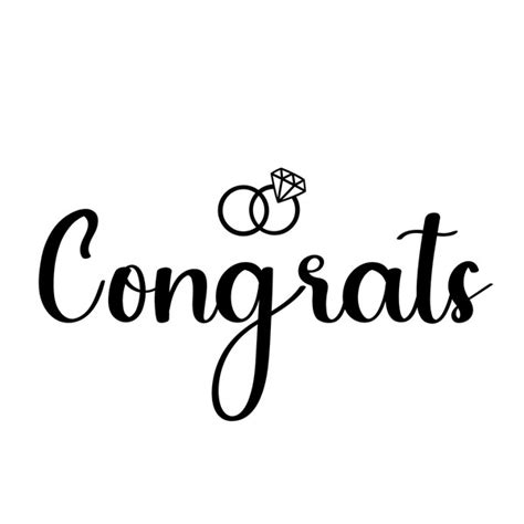 Congrats Engagement Svg Congrats Wedding Svg Bride Ring Sv Inspire