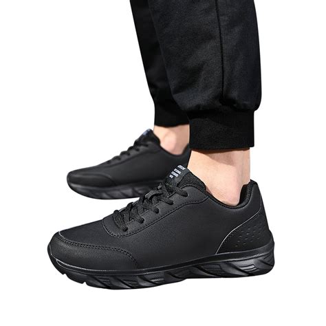 Dakaela Work Shoes For Men Steel Toe Non Slip Fashion Sneakers