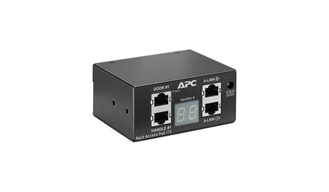 apc netbotz rack access pod 175 rack lock kit nbpd1356