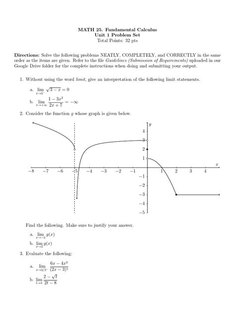 Unit 1 Problem Set 5 Pdf Mathematics Function Mathematics