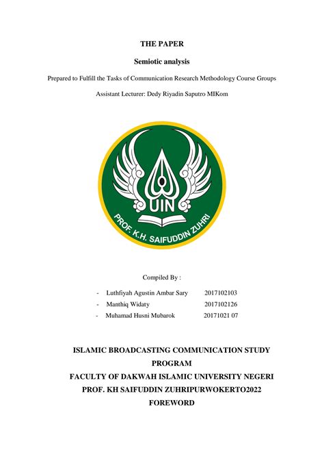 Solution Semiotic Analysis Studypool