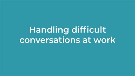 Handling Difficult Conversations At Work Olivier Mythodrama