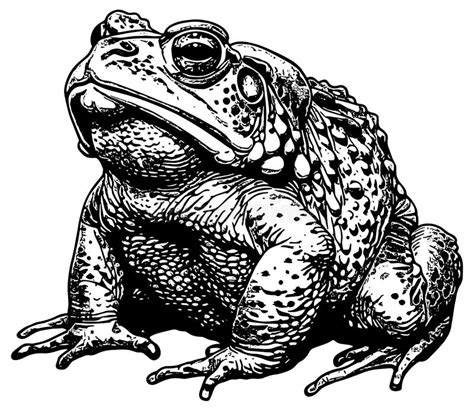 Illustration Of A Toad With Warts Stock Vector Illustration Of Nature