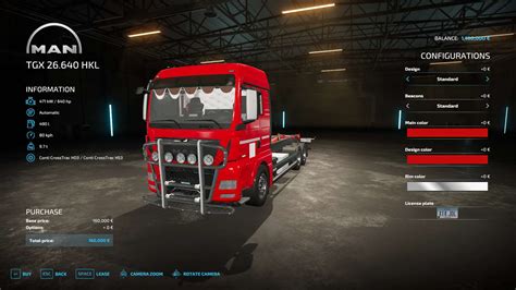 MAN TGX Edited V LS Mod LS Mods