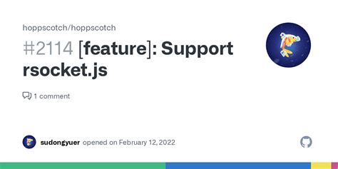 Feature Support Rsocketjs · Issue 2114 · Hoppscotchhoppscotch