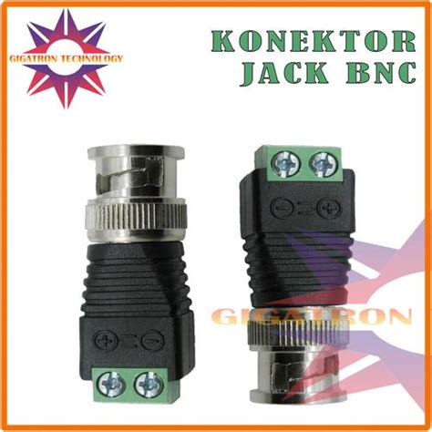 Jual JACK BNC MALE CONNECTOR KONEKTOR BNC BNC MALE CONNECTOR Kota Tangerang Gigatron