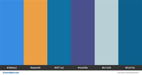 mobile design ui colors colours colorswall