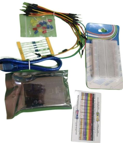 Tarjeta Arduino Uno R3 Kit Accesorios Tj Electronica Electronica En General Partes