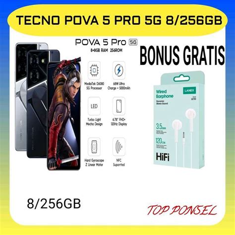 Jual Tecno Pova Pro G Gb Di Seller Top Ponsel Serdang Kota Jakarta Pusat Blibli