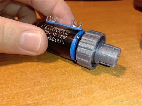 Free 3d File Self Locking By Rotation Knob For Variable Resistor Wxd3