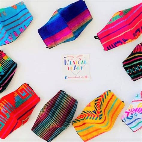 Mexican Face Mask Etsy