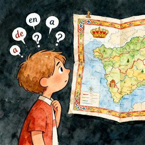 Mastering Spanish Prepositions Of Place En De A Con Sobre